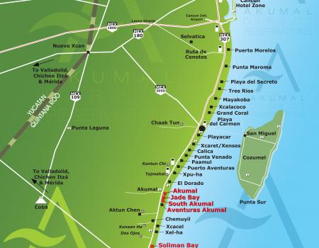 Maps | Akumal Direct